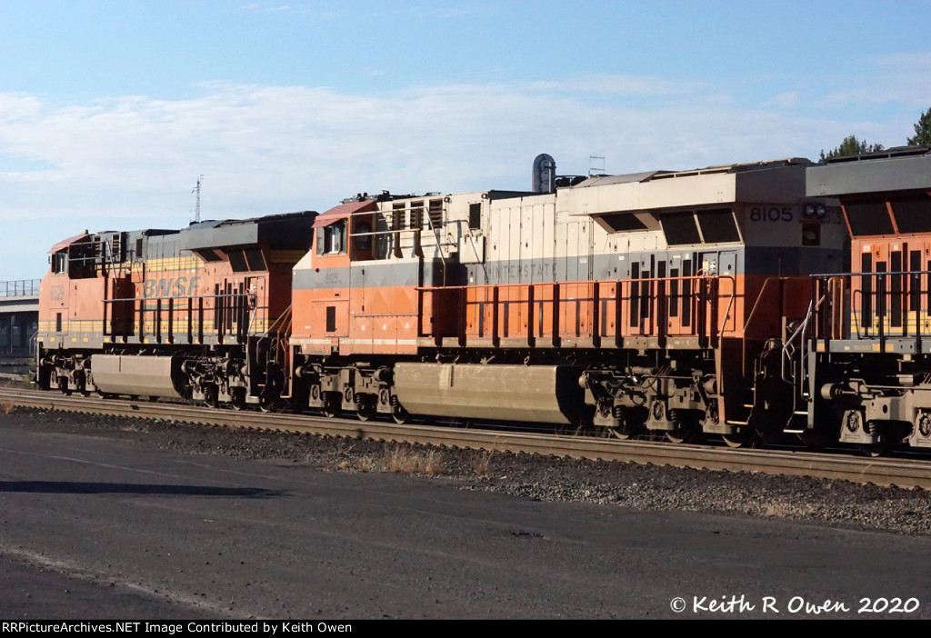 Westbound 220 Car Grain Train